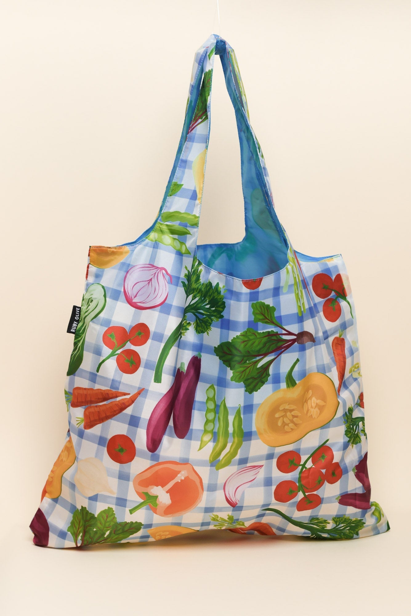 Blue Harvest Reuseable Shopping Bag - Blue Bungalow USA