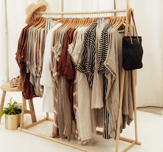 Crinkle Cotton Clothing For Women - No Need To Iron! - Blue Bungalow USA